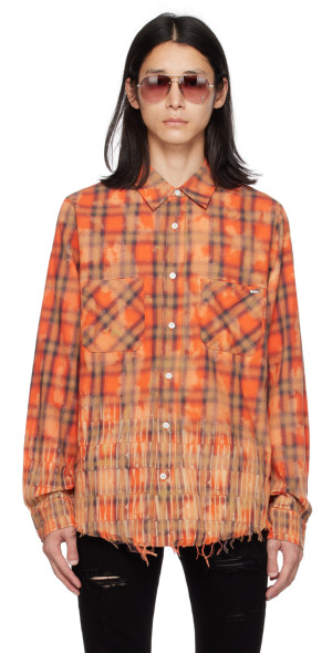 AMIRI - Red Bleach Shirt