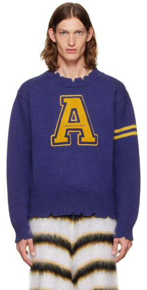 Andersson Bell - Blue Varcity Sweater