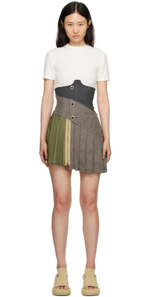 Andersson Bell - Gray Haruko Miniskirt