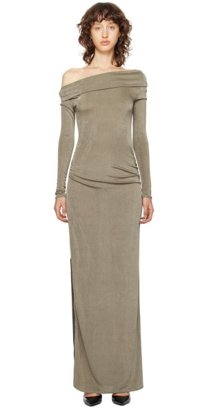 Anna October - Gray Teresa Maxi Dress