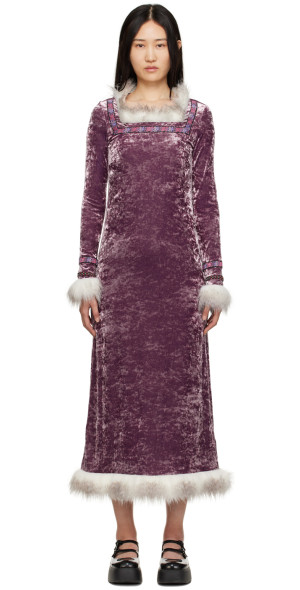Anna Sui - Purple Princess Audrey Dress