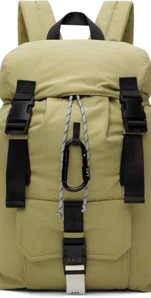 A.P.C. - A. P.C. Khaki Trek Backpack