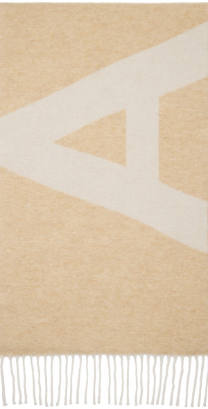 A.P.C. - Beige & White Malo Scarf