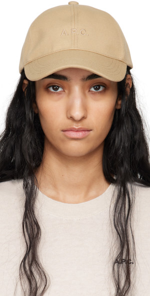 A.P.C. - Beige Charlie Baseball Cap