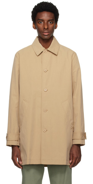 A.P.C. - Beige Victor Mac Coat