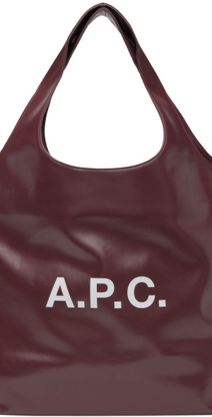 A.P.C. - Burgundy Ninon Tote