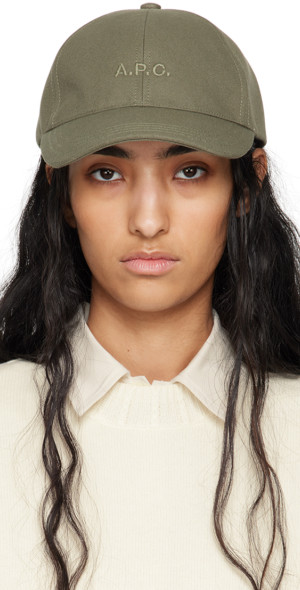 A.P.C. - Khaki Charlie Baseball Cap