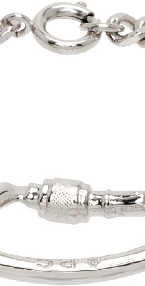 A.P.C. - Silver Lock Bracelet