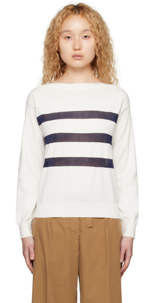 A.P.C. - White Agatha Sweater