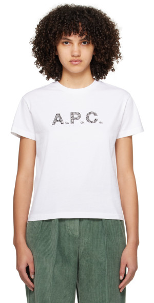 A.P.C. - White Bonded T-Shirt
