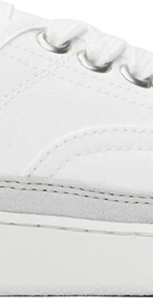 A.P.C. - White Plain Simple Sneakers
