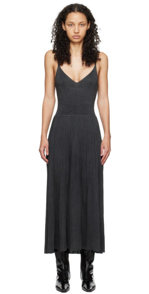 arch4 - Gray Princess Maxi Dress