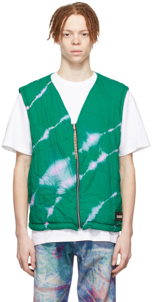 Aries - Green Nylon Vest