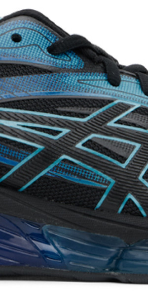Asics - Black & Blue Gel-Quantum 360 VIII Sneakers