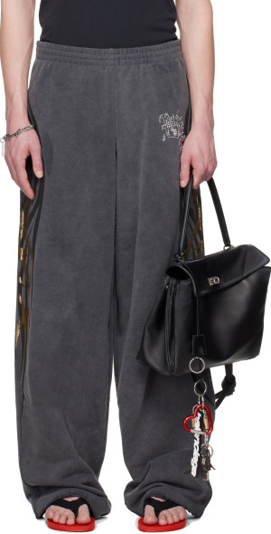 Balenciaga - Gray Tacky Gold Baggy Sweatpants