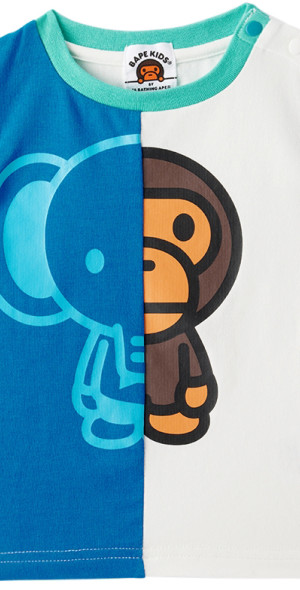 BAPE - Baby Blue Baby Milo & Friends T-Shirt