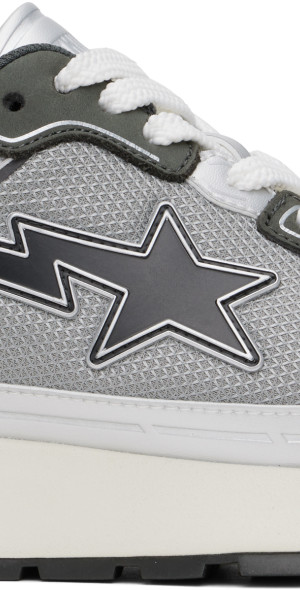 BAPE - Gray CROSS STA Sneakers