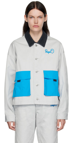 BAPE - Gray Flap Pocket Jacket