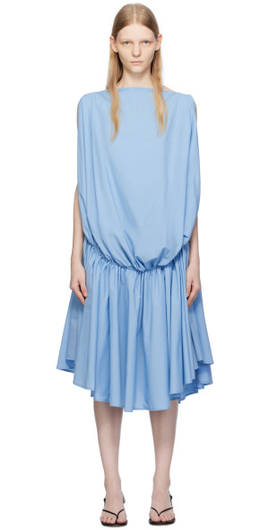 Baserange - Blue Luce Midi Dress