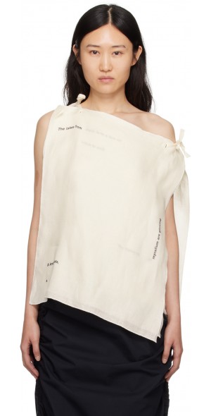 Baserange - Off-White Page Blouse
