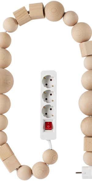 Bless - White & Beige Nº26 Multiplug Extension Cord