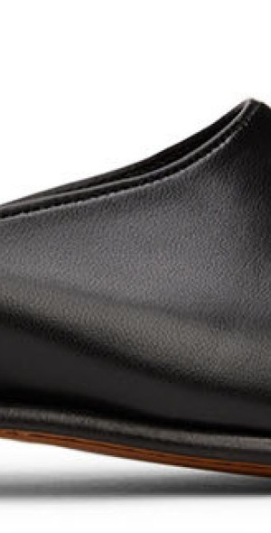 Bode - Black Leather House Loafers