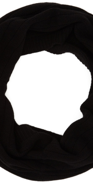 Boris Bidjan Saberi - Black Cashmere 3D knit Scarf