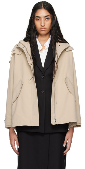 BOSS - Beige HoodedJacket