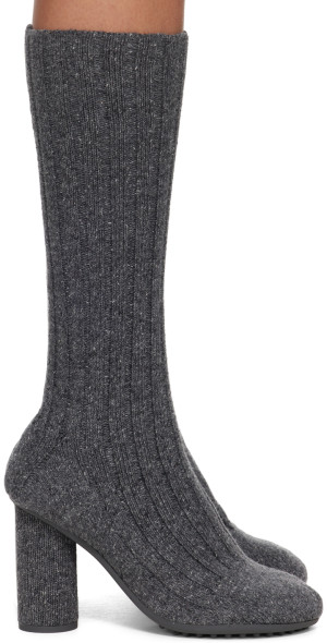 Bottega Veneta - Gray Atomic Boots