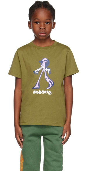 Brain Dead - Kids Green Creepers T-Shirt