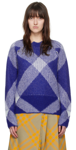 Burberry - Blue Check Sweater