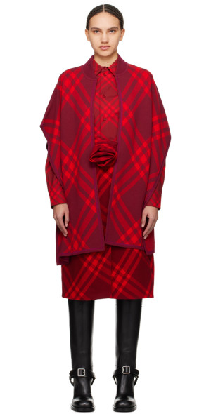 Burberry - Red Check Coat