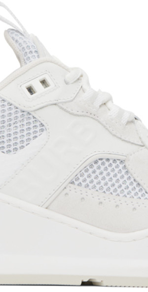 Burberry - White Sean Sneakers