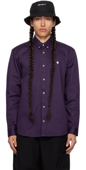 Carhartt Work In Progress - Purple Madison Shirt