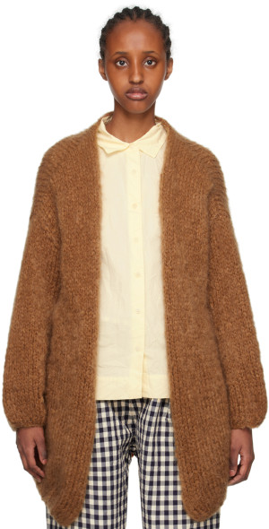 CASEY CASEY - Tan Long Cardigan