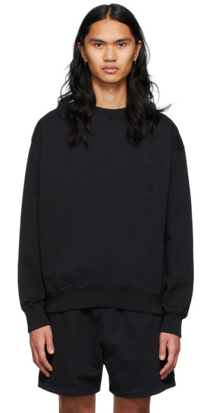 CDLP - Black Heavy Terry Sweater