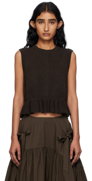 Cecilie Bahnsen - Brown Bill Vest