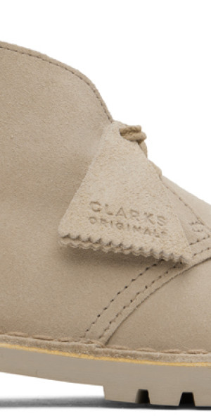 Clarks Originals - Beige Beams Edition Desert Rock Boots