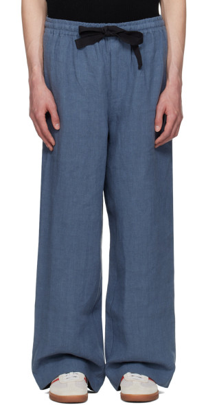 COMMAS - Blue Wide-Leg Trousers