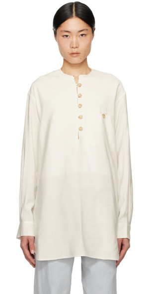 COMMAS - White Artist Shirt