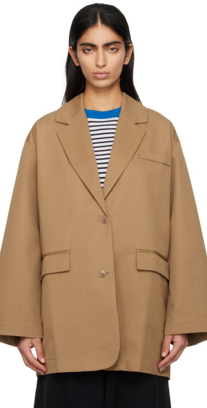 Cordera - Tan Oversized Blazer