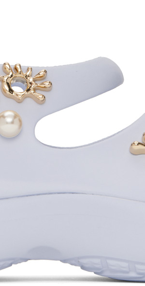 Crocs - Blue Phaedra Embellished Heeled Sandals