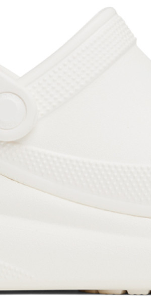 Crocs - White Crush Clogs