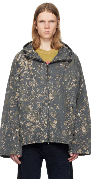 Diesel - Green & Beige J-Lint Jacket