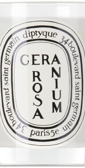 diptyque - White Geranium Rosa Candle, 190 g