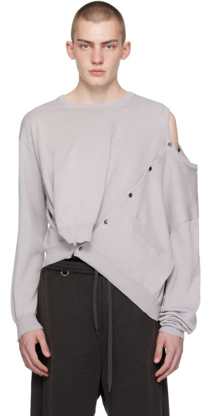 Doublet - Gray AI Image Generation Mistake Cardigan