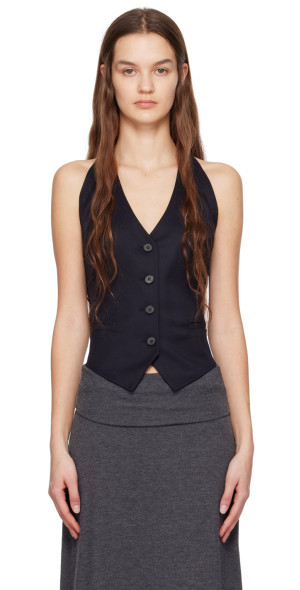 DRAE - Black Backless Vest