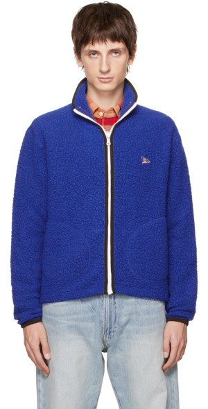 Drake's - Blue Zip Jacket