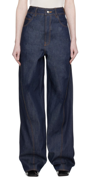 Elleme - Blue Wavy Jeans