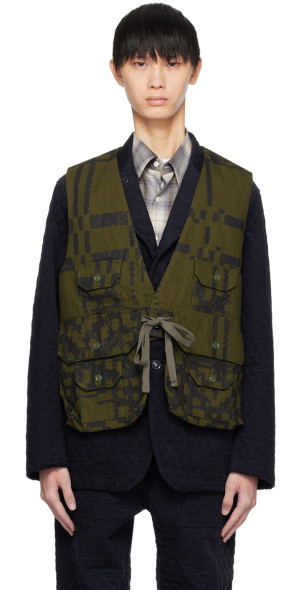 Engineered Garments - Green Fowl Vest